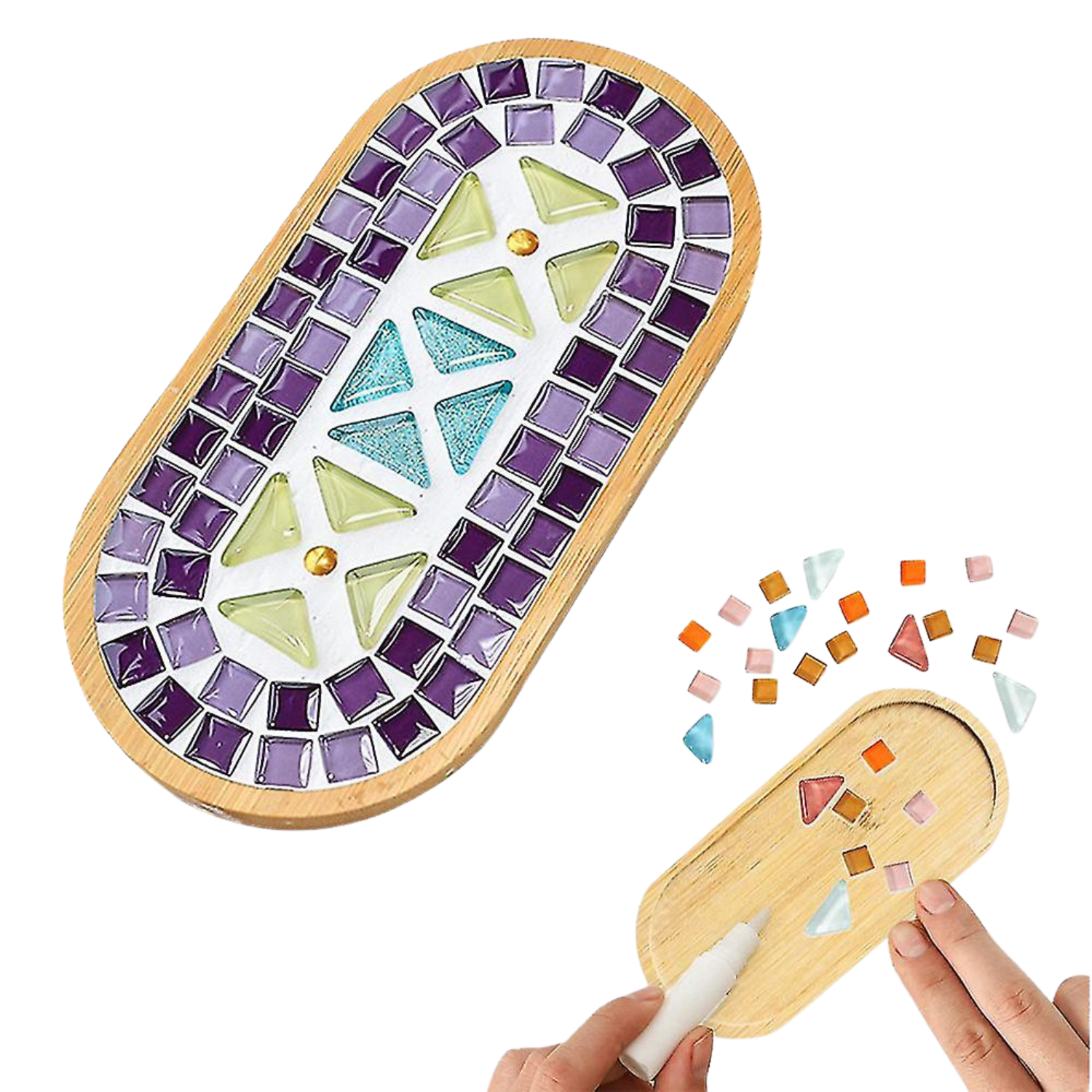 Mosaico Morado Mágico – Papaya Project