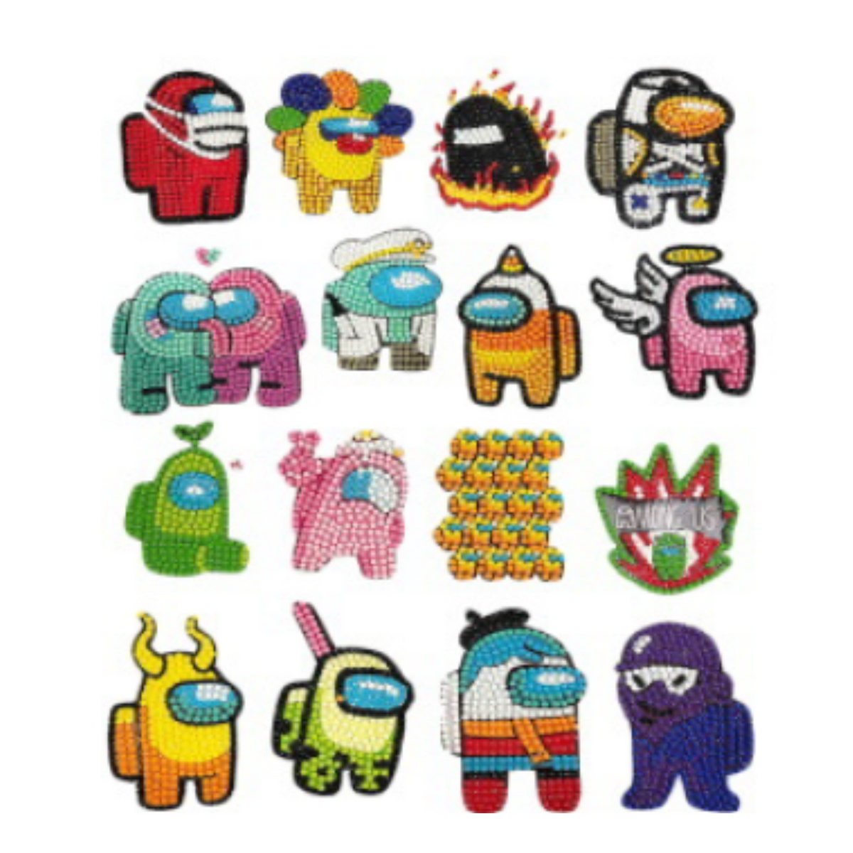 Kit Sticker pintura diamantes - El impostor – Papaya Project