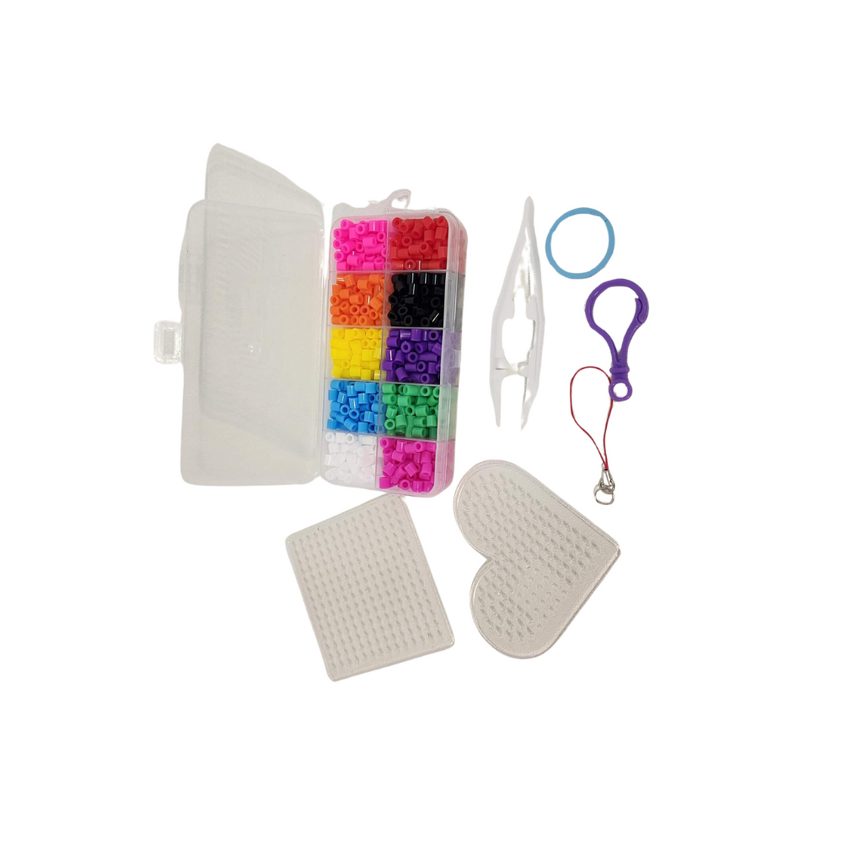 Fuse Beads - Perler Beads - set 10 colores 2 tableros y acce – Papaya ...